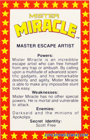 Mr Miracle (Series 3) – Super Powers Wiki