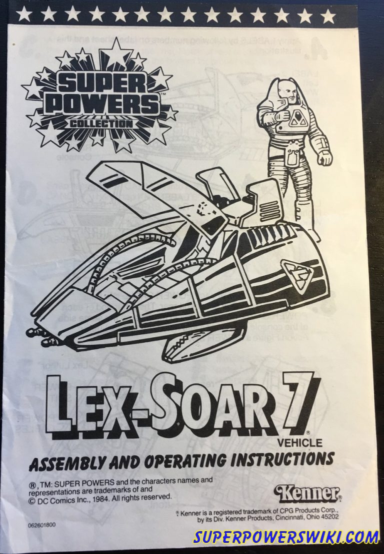Lex Soar 7 (Series 1) – Super Powers Wiki