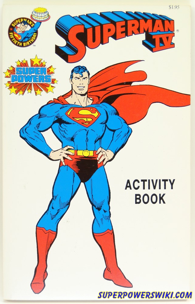 Activity Books – Super Powers Wiki