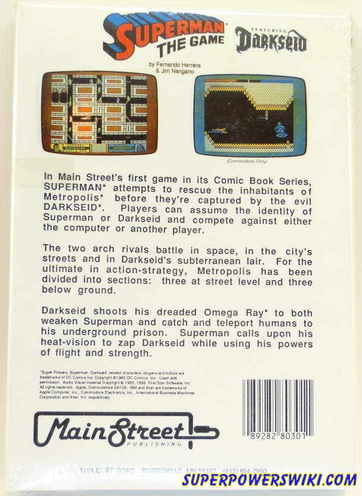 Superman PC Video Games – Super Powers Wiki