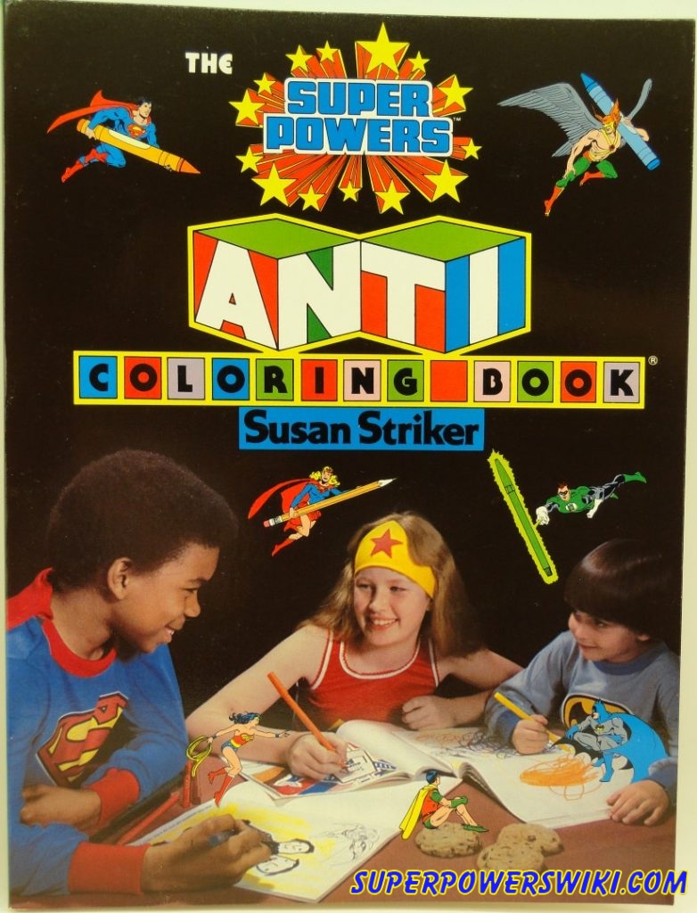 Anti-Coloring Book (by Susan Striker) – Super Powers Wiki