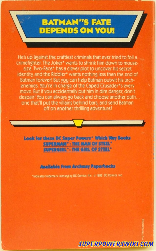 Which Way Books – Super Powers Wiki