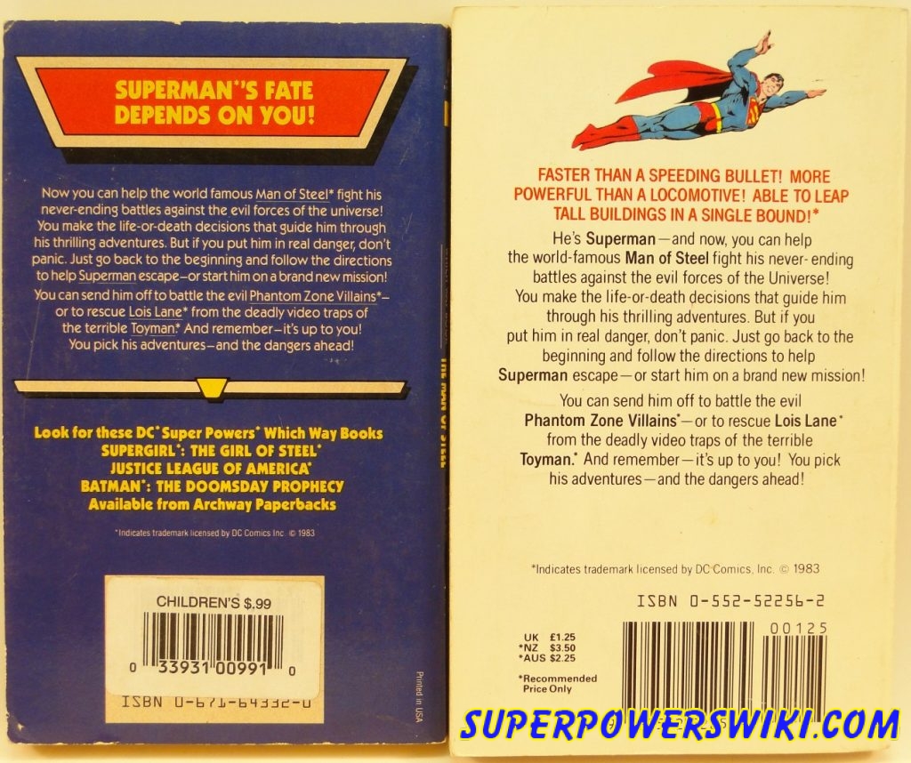 Which Way Books – Super Powers Wiki